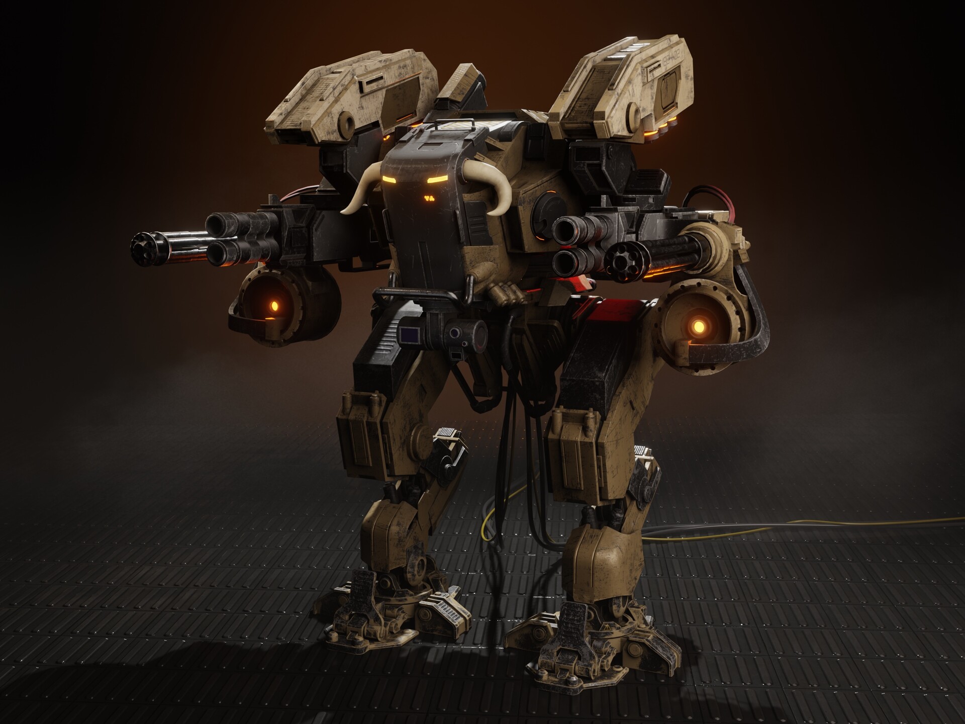 ArtStation - Robo mech