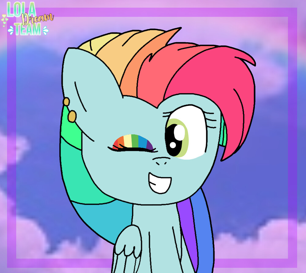 Mlp Rainbow Dash And Rainbow Blitz