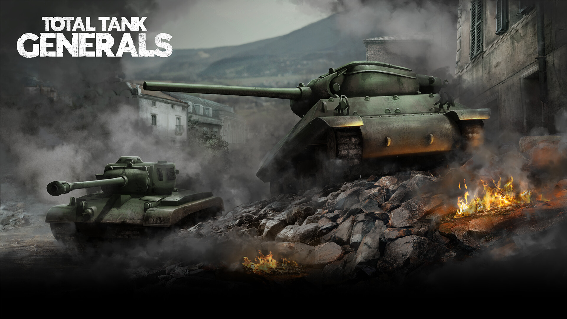 ArtStation - Total Tank Generals - spring loading screens