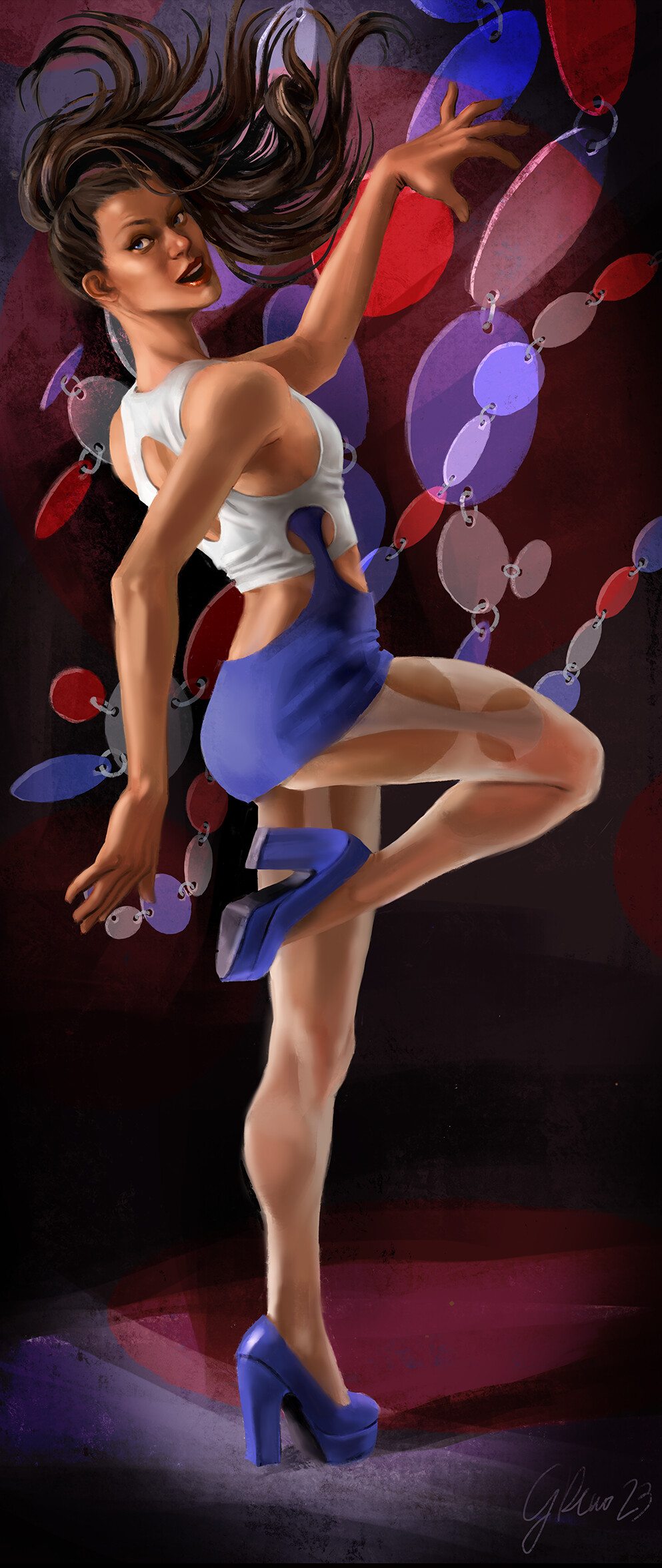 ArtStation - Rojo Azul Blanco