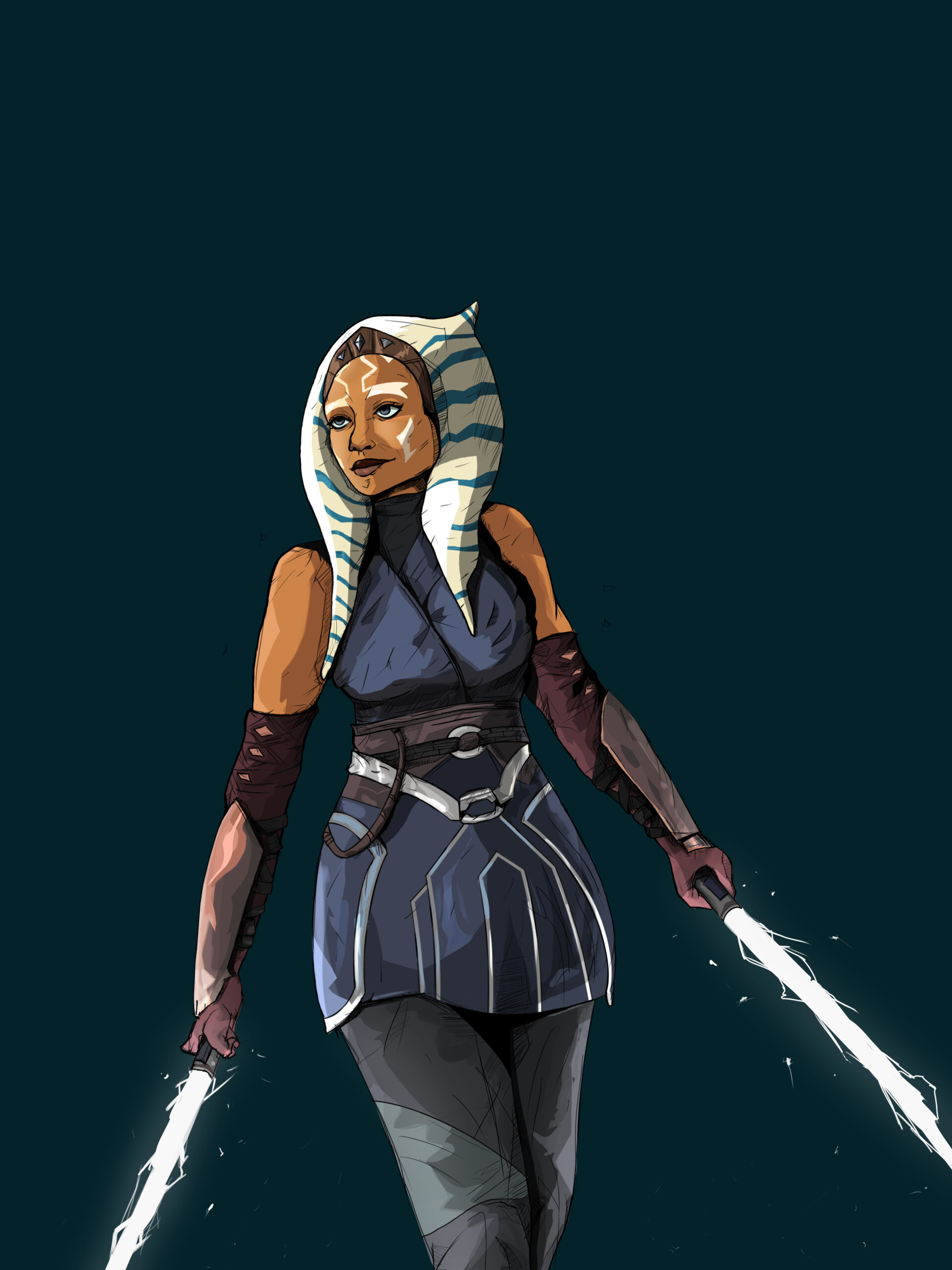 Artstation Ahsoka Tano Fan Art