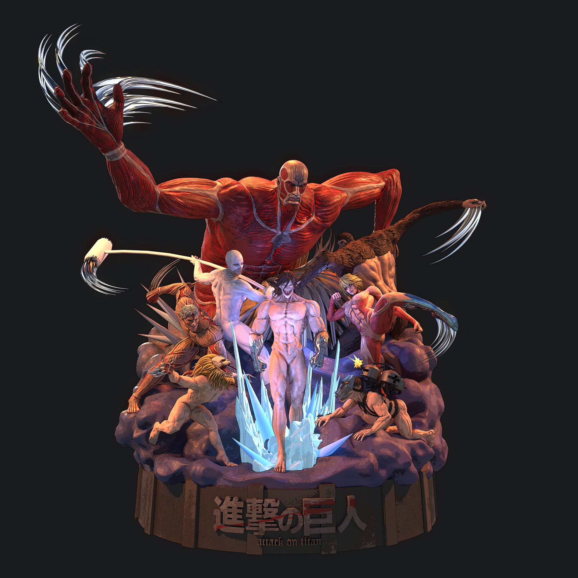 ArtStation - ATTACK ON TITAN-FREEDOM