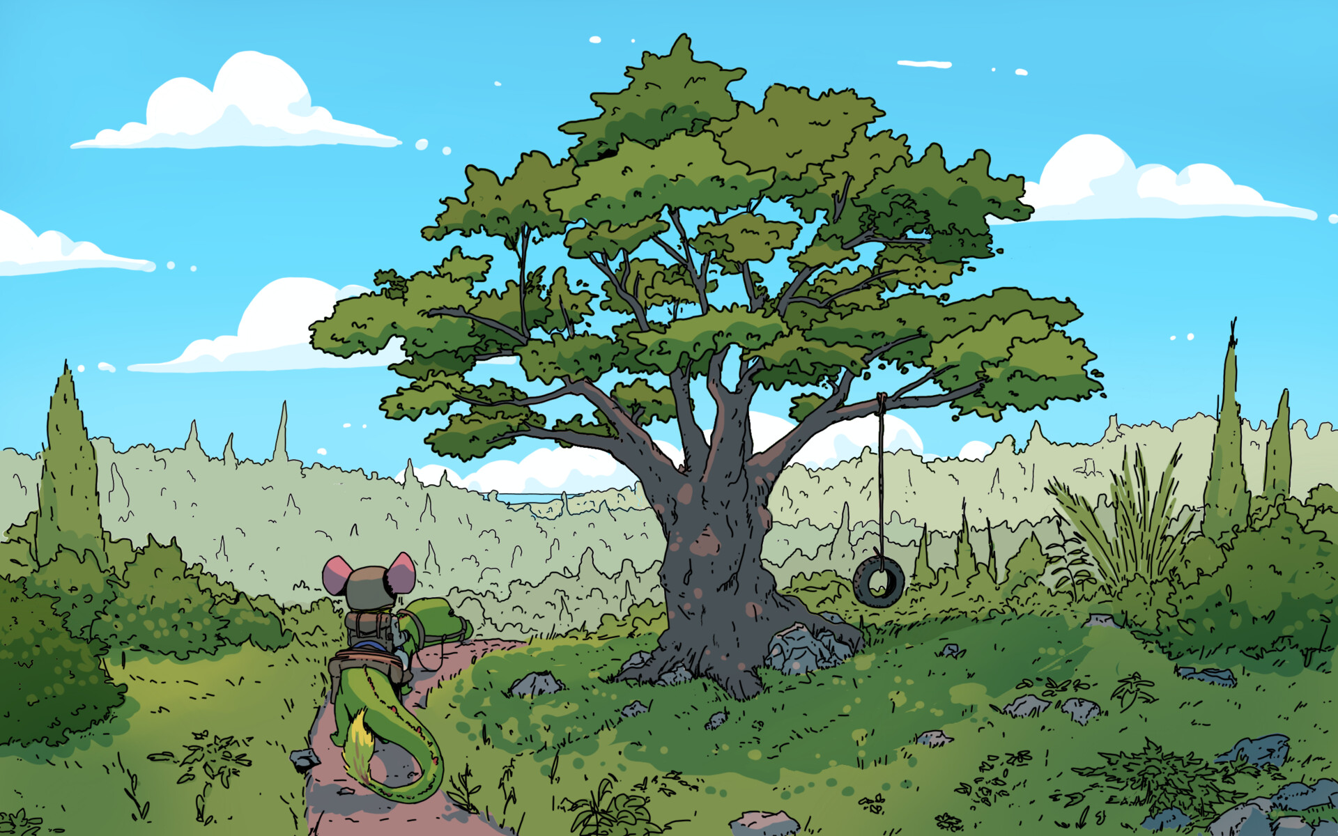 ArtStation - Mousling - a Short Comic Book Project