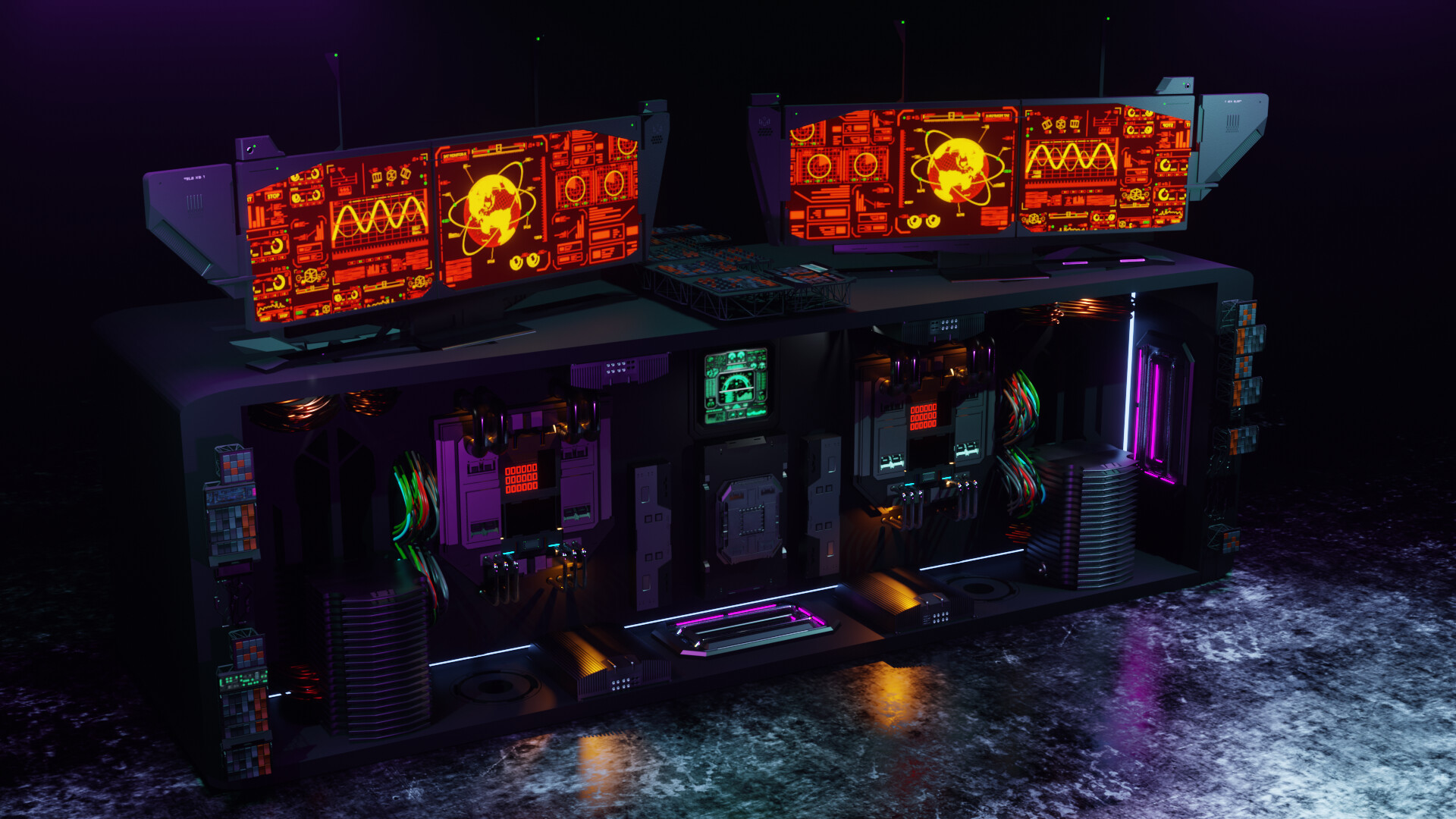 ArtStation - Desktop PC Concept