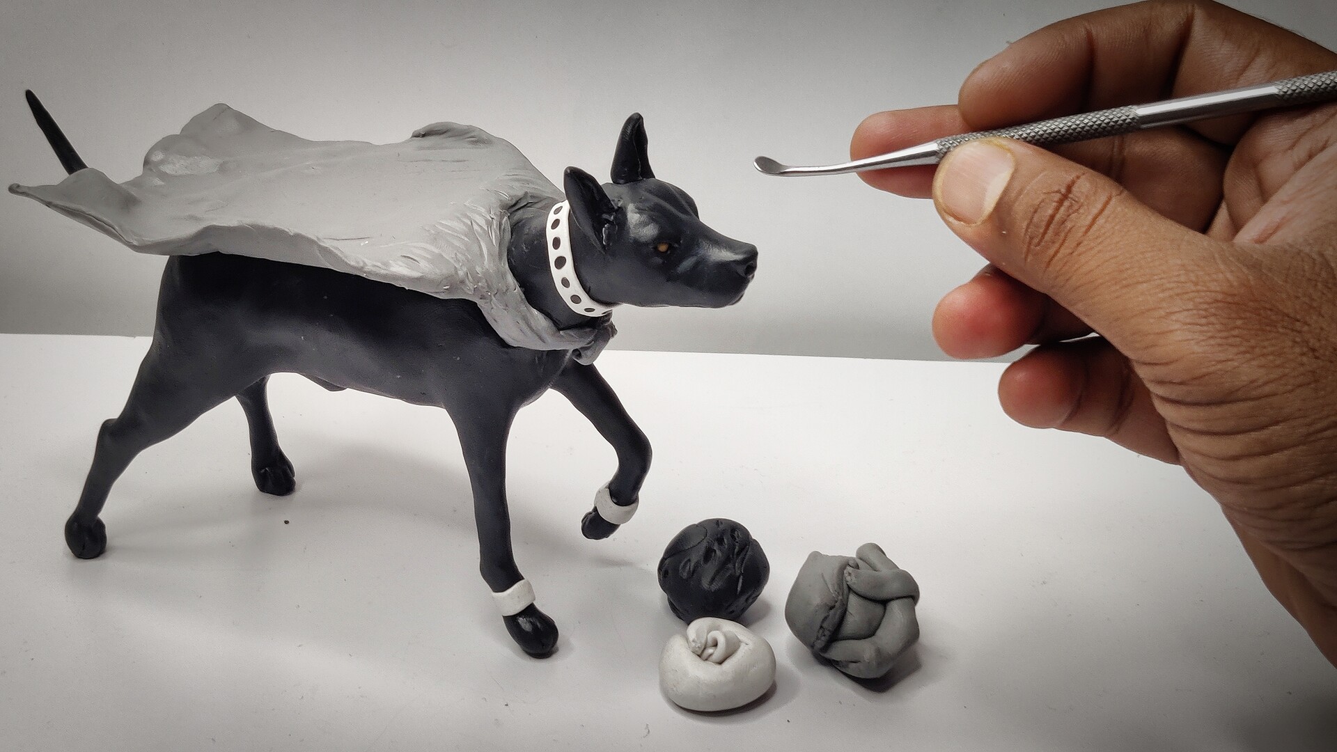ArtStation - Making Dog with polymer clay full making video uploaded on ...
