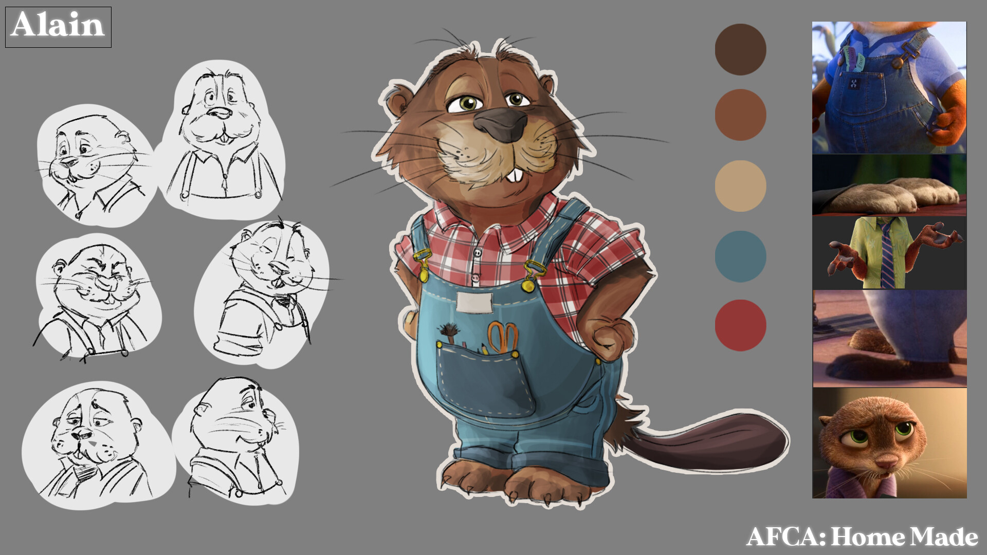 Leandro Leijnen - Alan the beaver