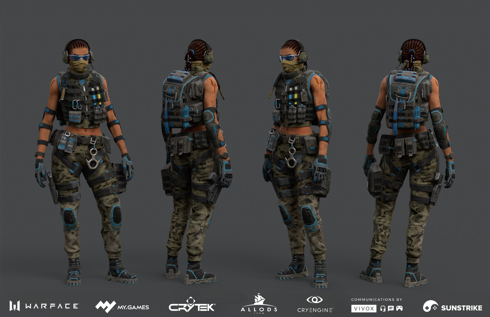 SunStrike Studios - Warface Characters. Part 2