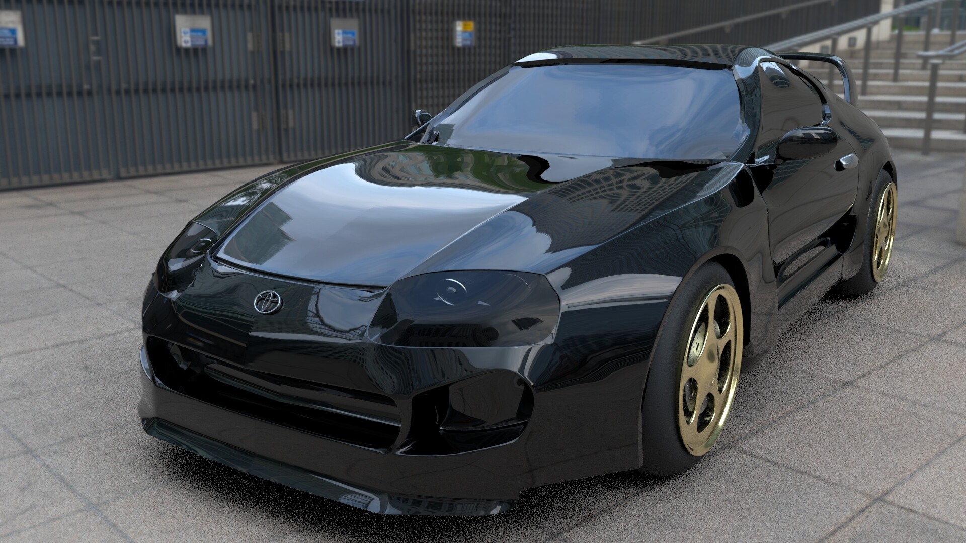 ArtStation - ( TOYOTA SUPRA )