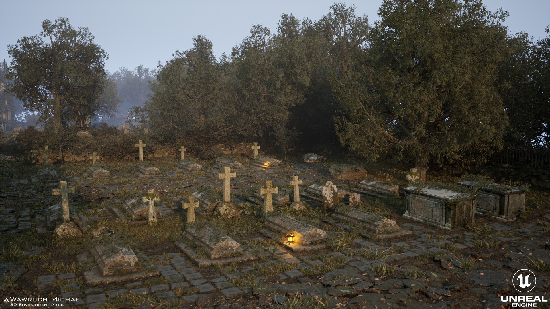 Michał Wawruch - ARPG Graveyard - Procedural Environment UE5.2