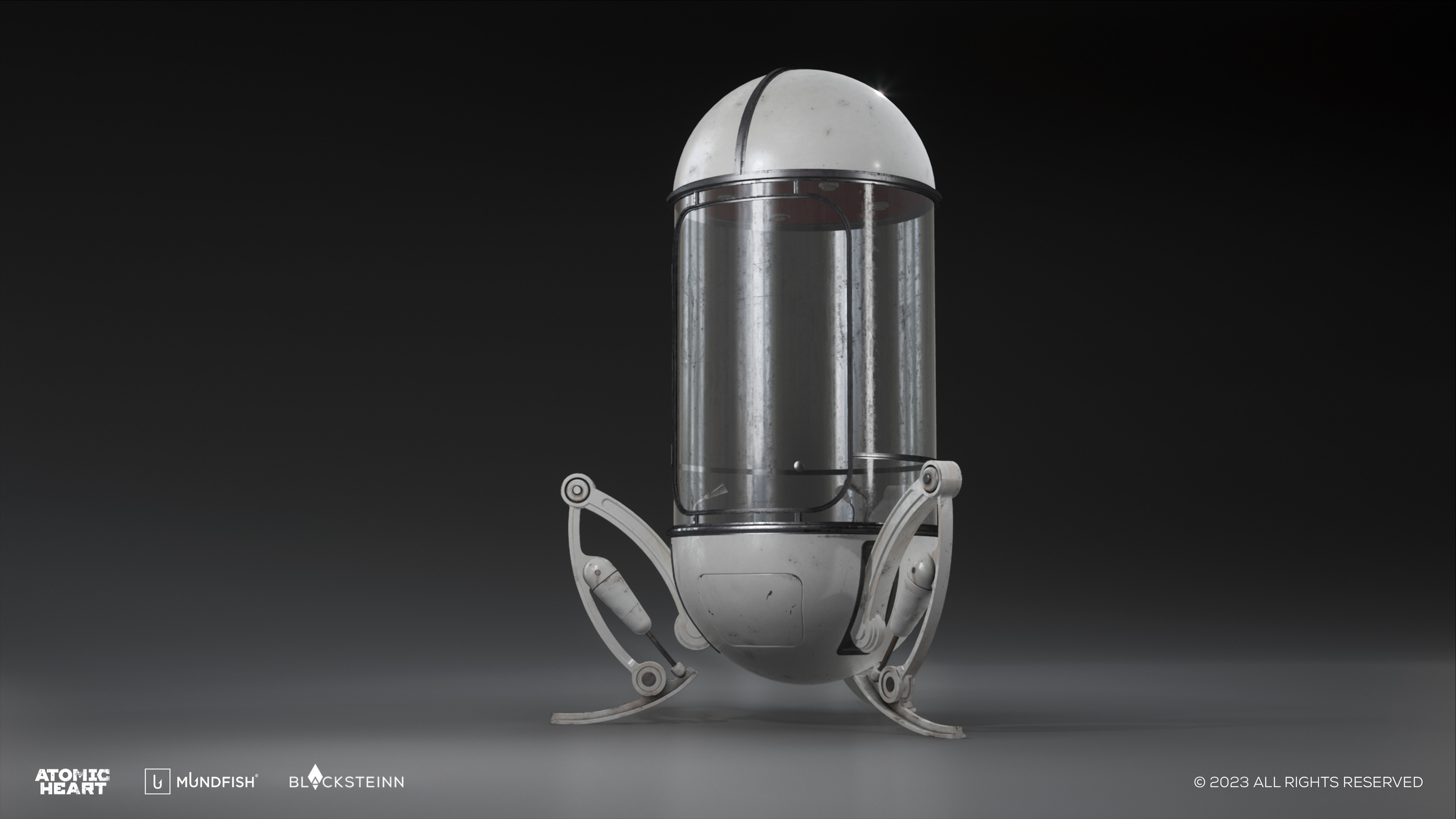 Blacksteinn - Atomic Heart – Glass Containers | 3D Props Game Art