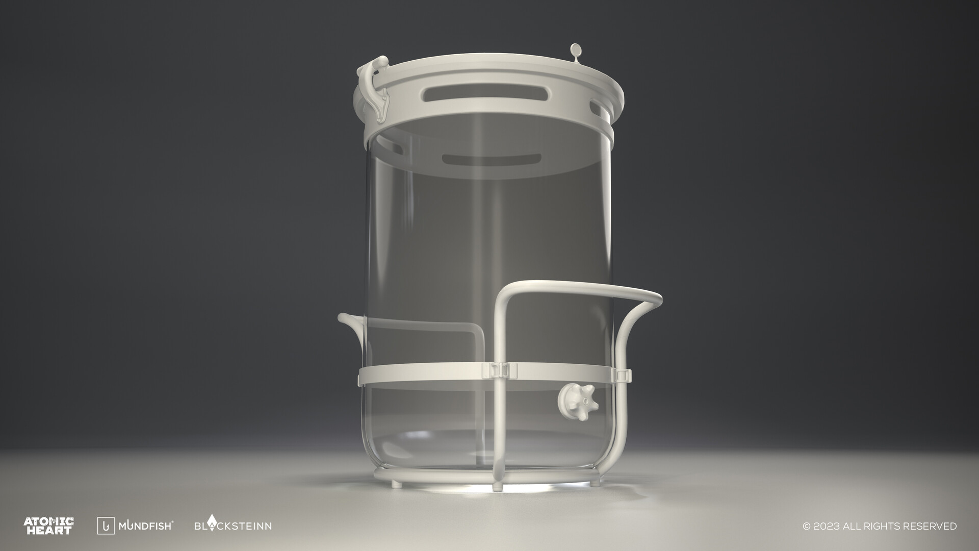 Blacksteinn - Atomic Heart – Glass Containers | 3D Props Game Art