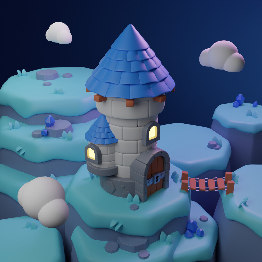 ArtStation - The Wizard Tower