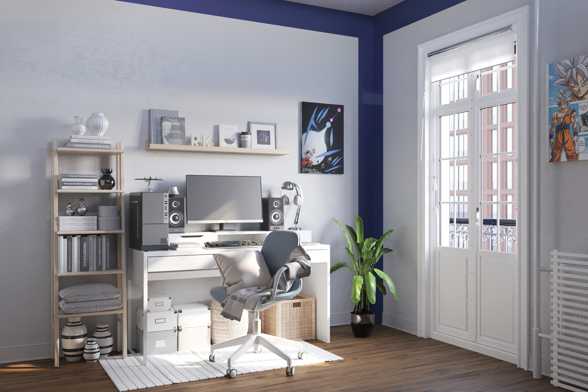 ArtStation - Room desintegration animation