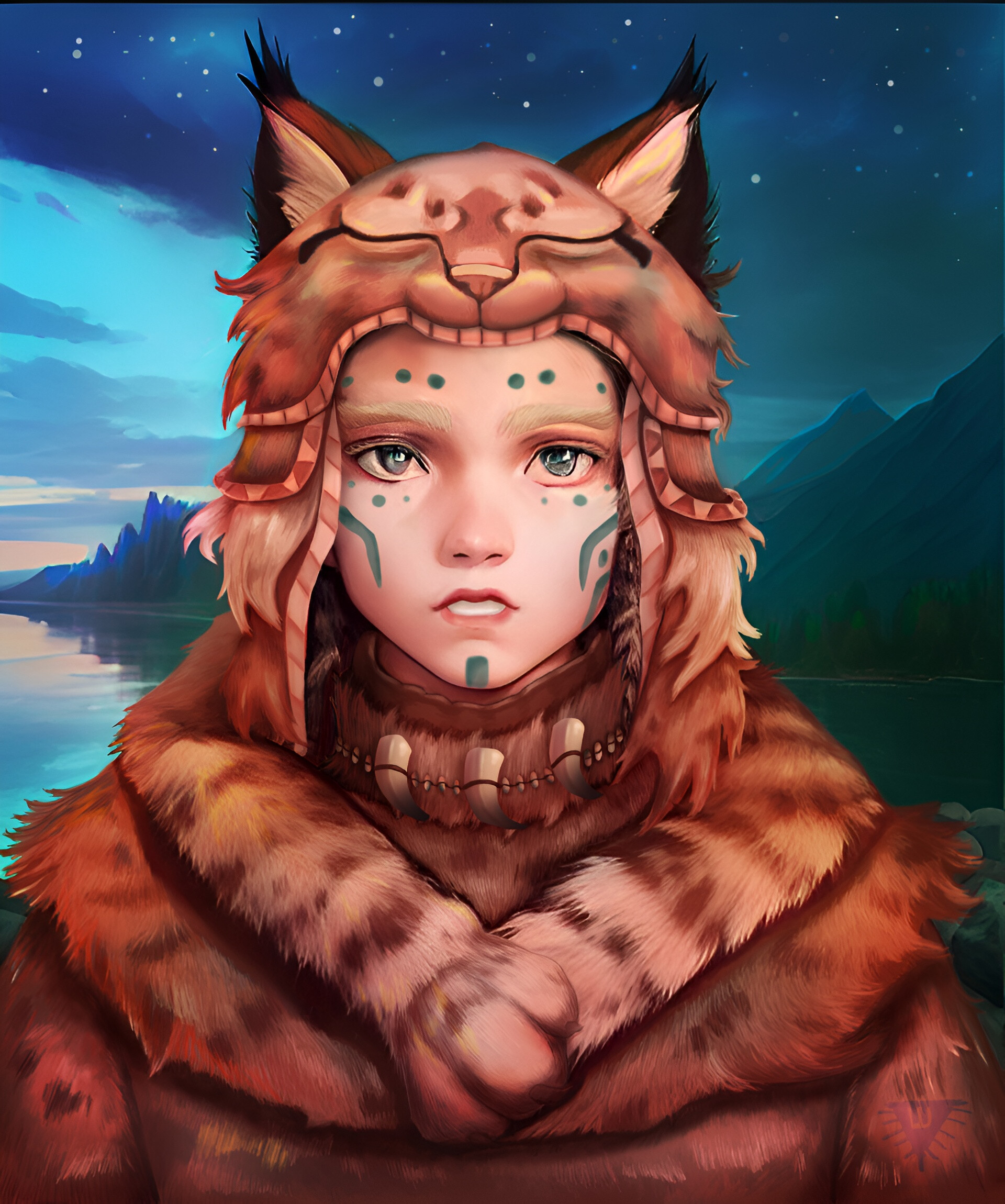 ArtStation - Little hunter