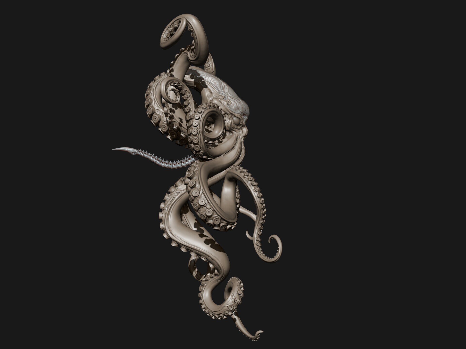 ArtStation - Alien Octopus