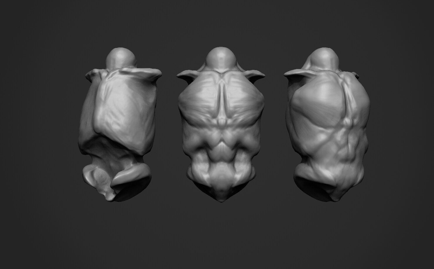 ArtStation - Chest Sculpt practice