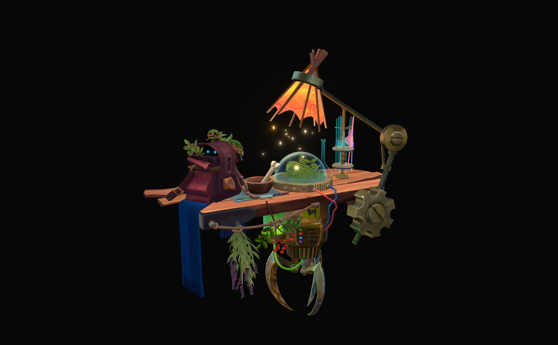 ArtStation - Alchemy Table