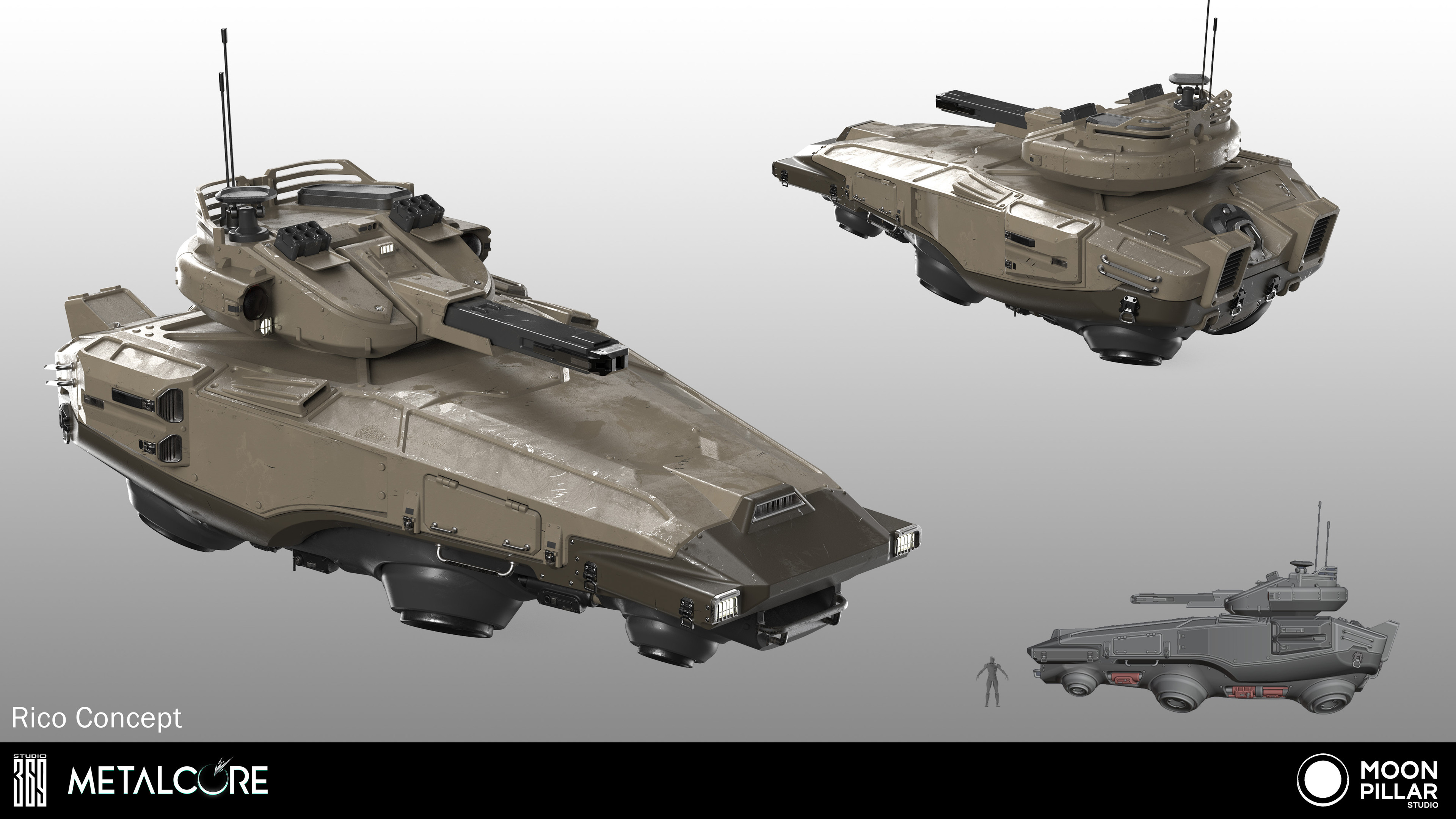 Moon Pillar Studio - Metalcore - Rico AFV Design