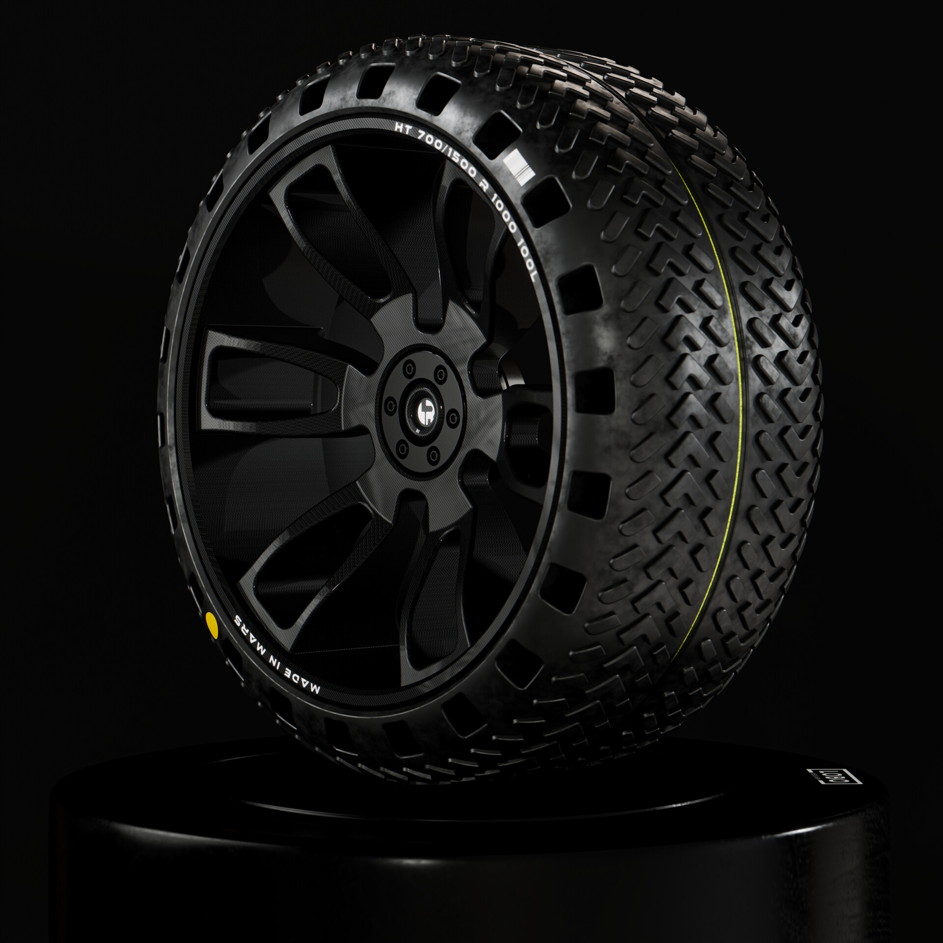 ArtStation - Wheel Design | Lobo Rover