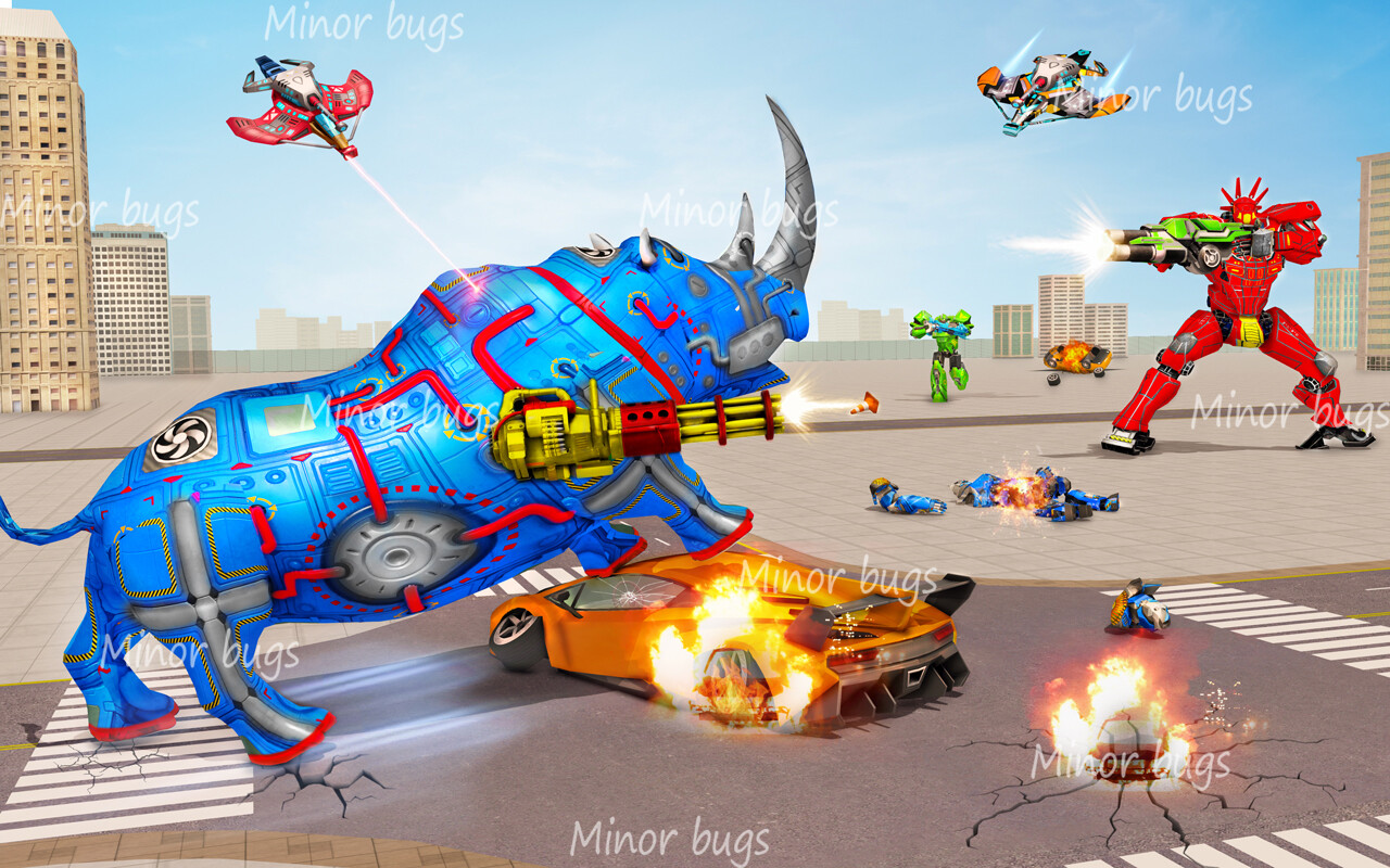 ArtStation - Rhino Robot Transformation