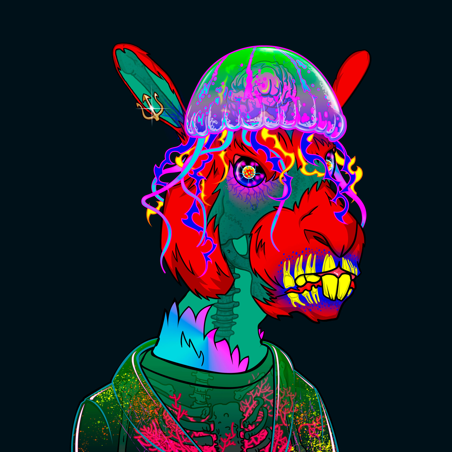 ArtStation - MUTANT RABBIT NFT #43