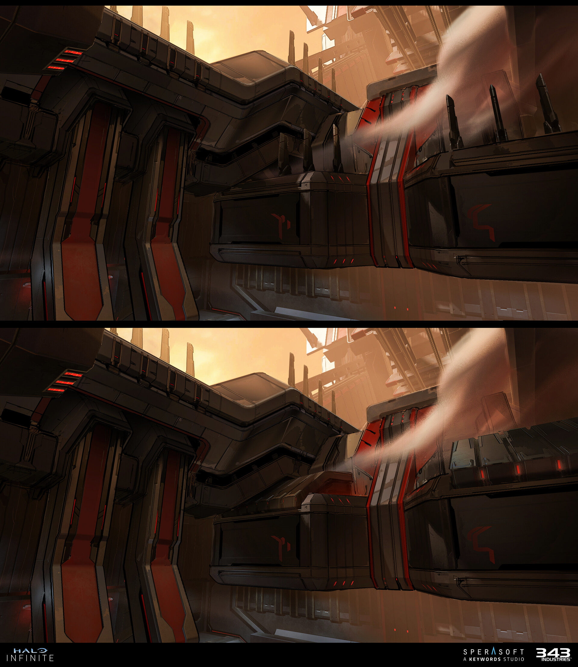 Sergei Snegirev - Halo Infinite S02 - Breaker and Catalyst MP maps concepts