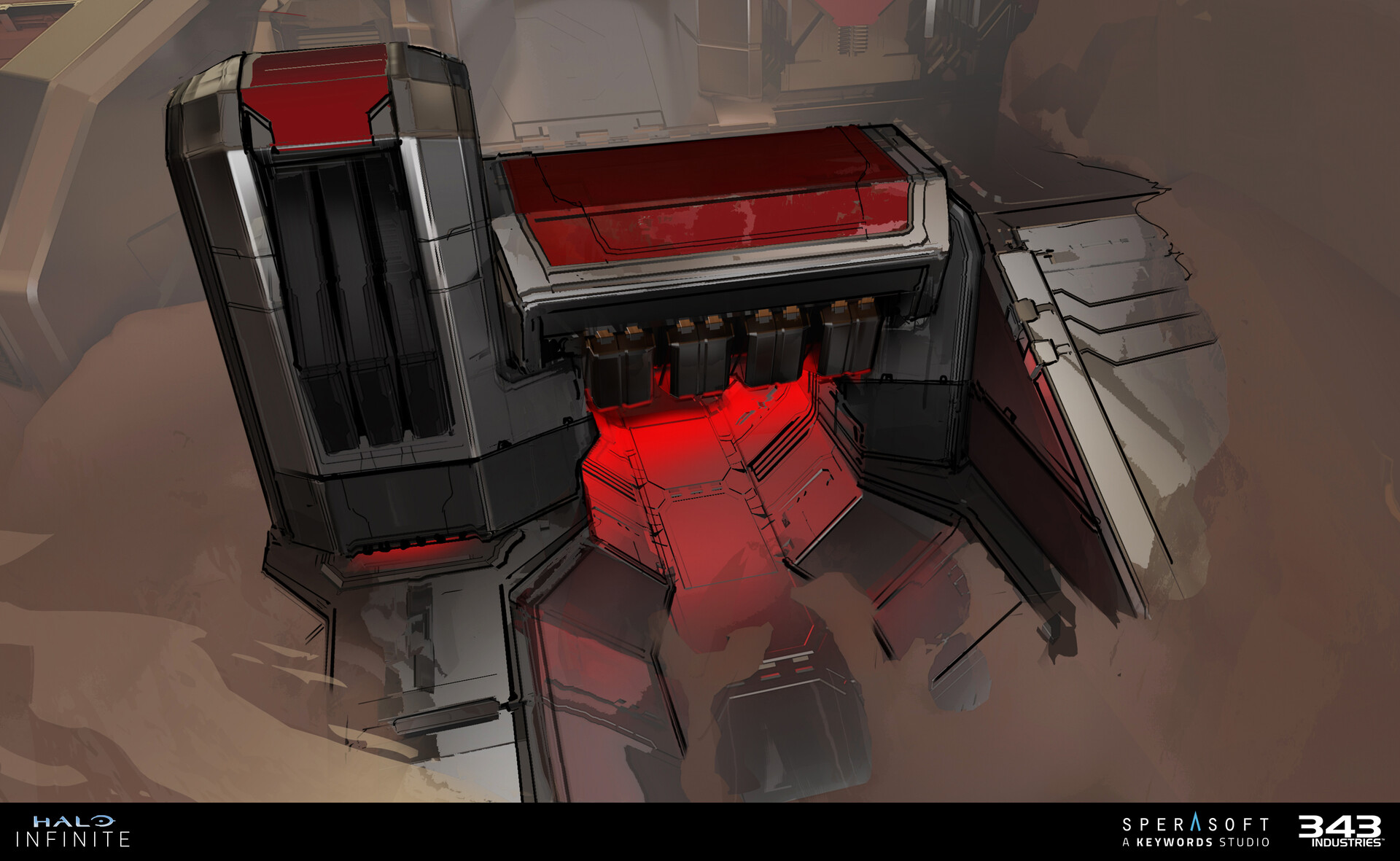 Sergei Snegirev - Halo Infinite S02 - Breaker and Catalyst MP maps concepts