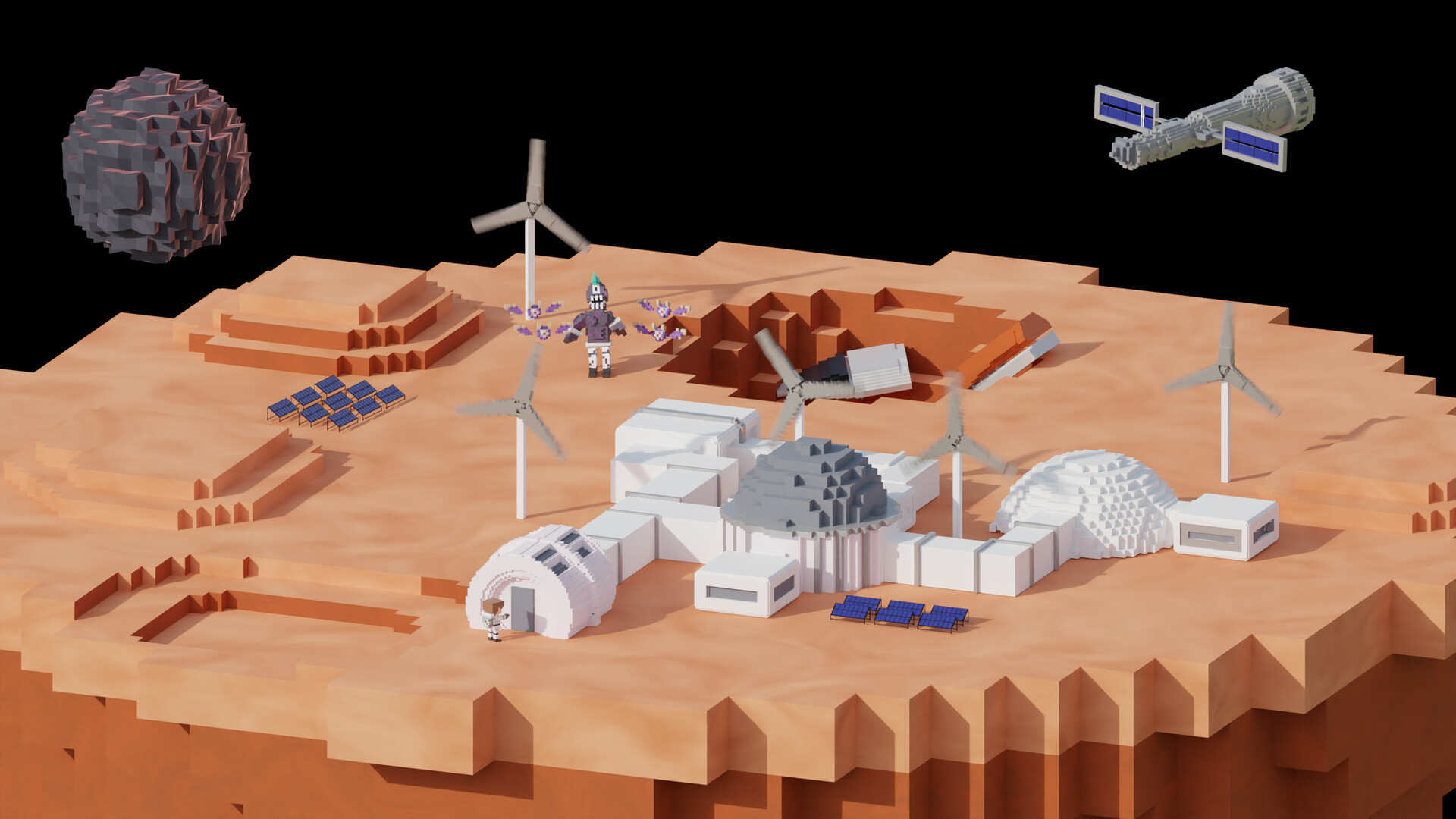 ArtStation - Space Quest Map