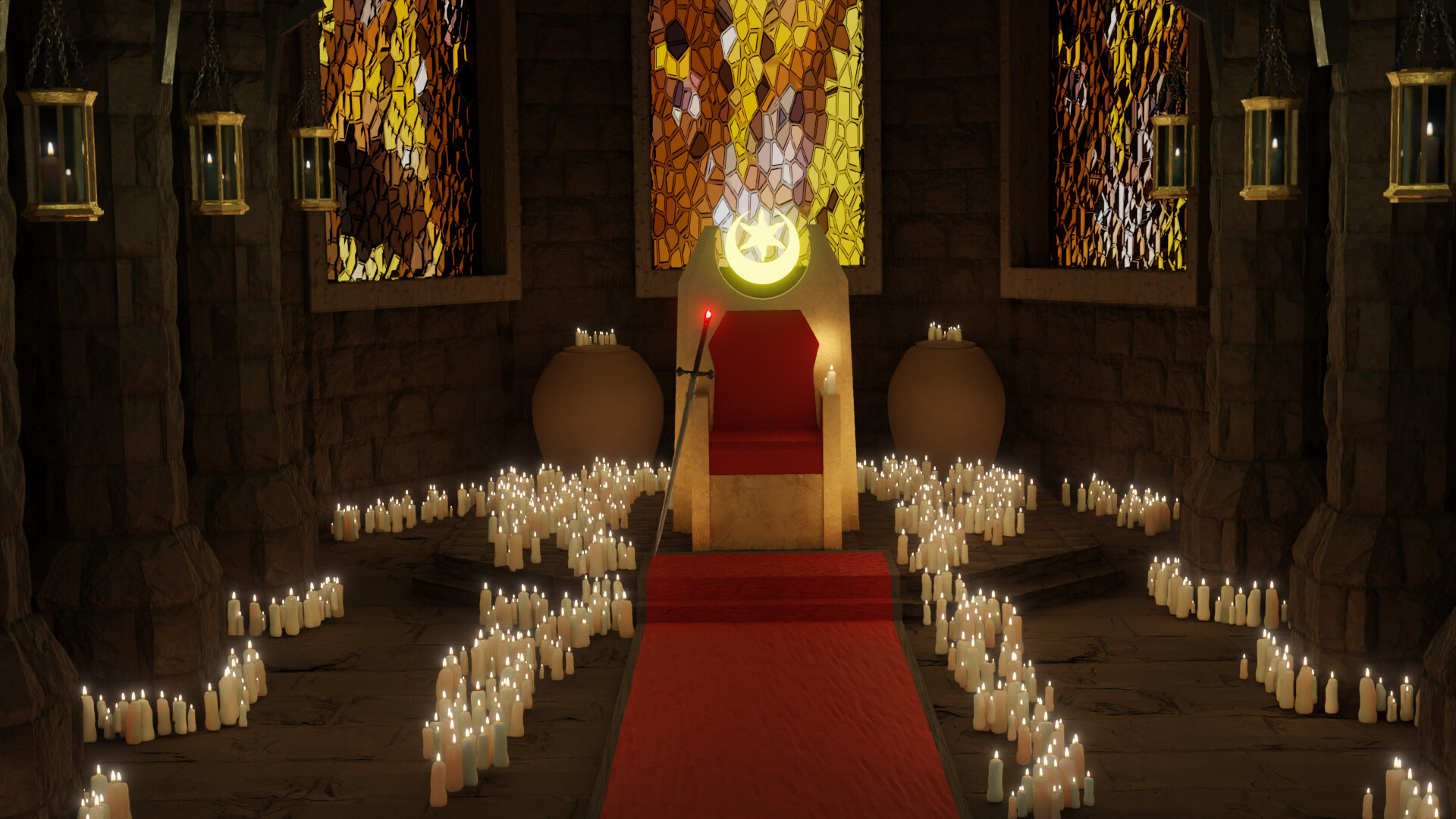 ArtStation - Throne Room (New)