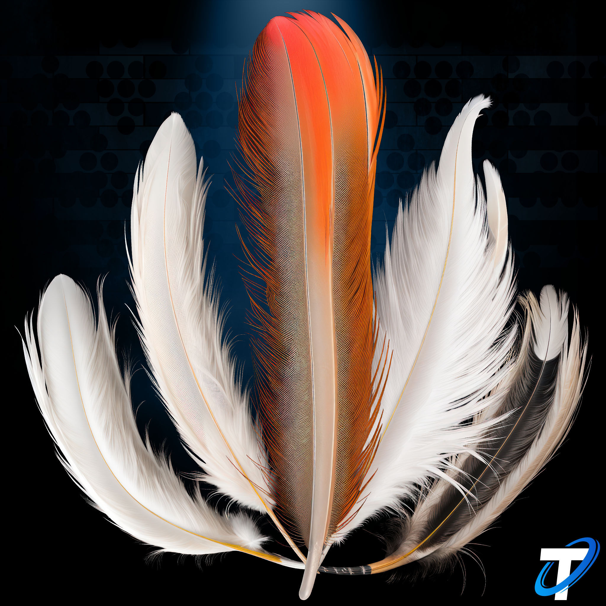 T - World - 50 Realistic Feather - PBR Textures (MEGA Bundle) - Vol 5