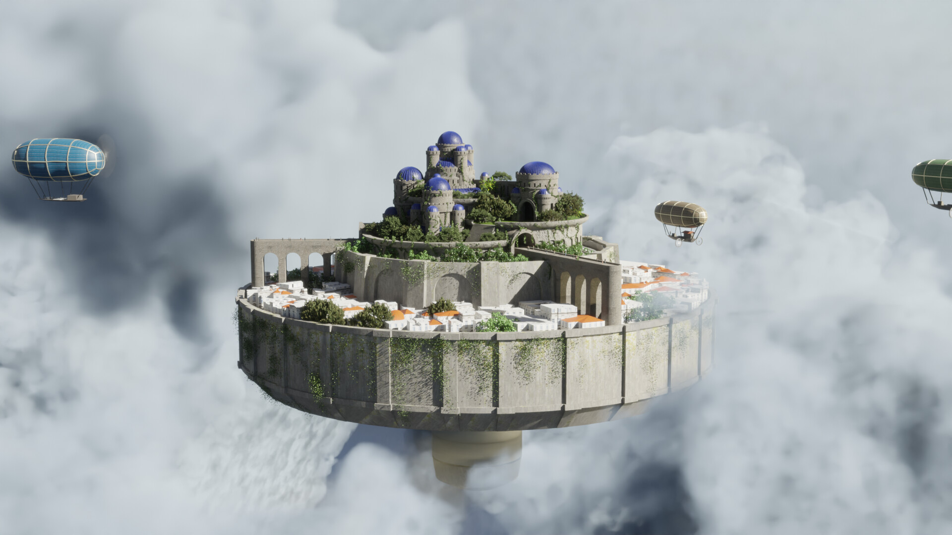 ArtStation - Sky City