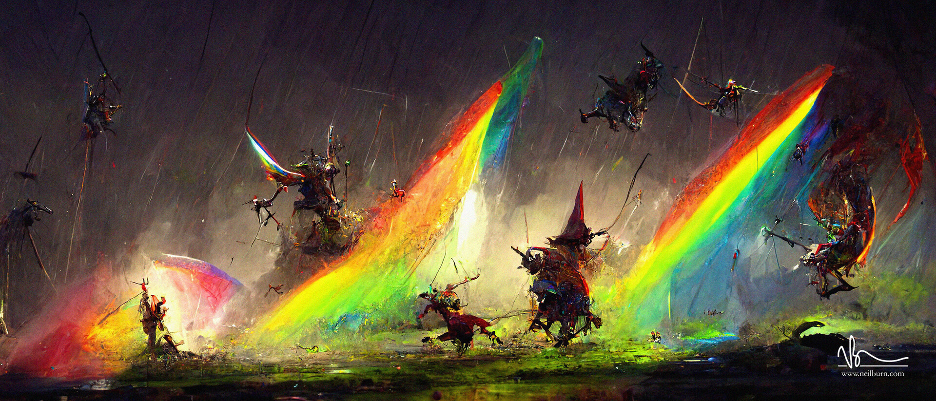 Neil Burn, 2D and 3D Artist - Rainbow Goblins
