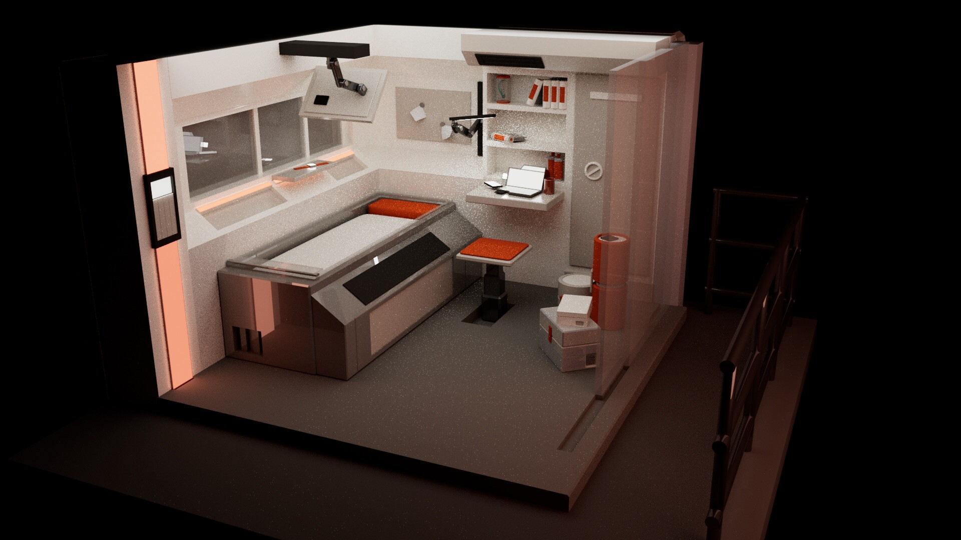 ArtStation - Environment_Room of ETA