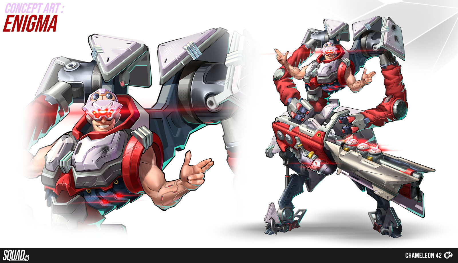 Mikhail Topta - Enigma Character Concept