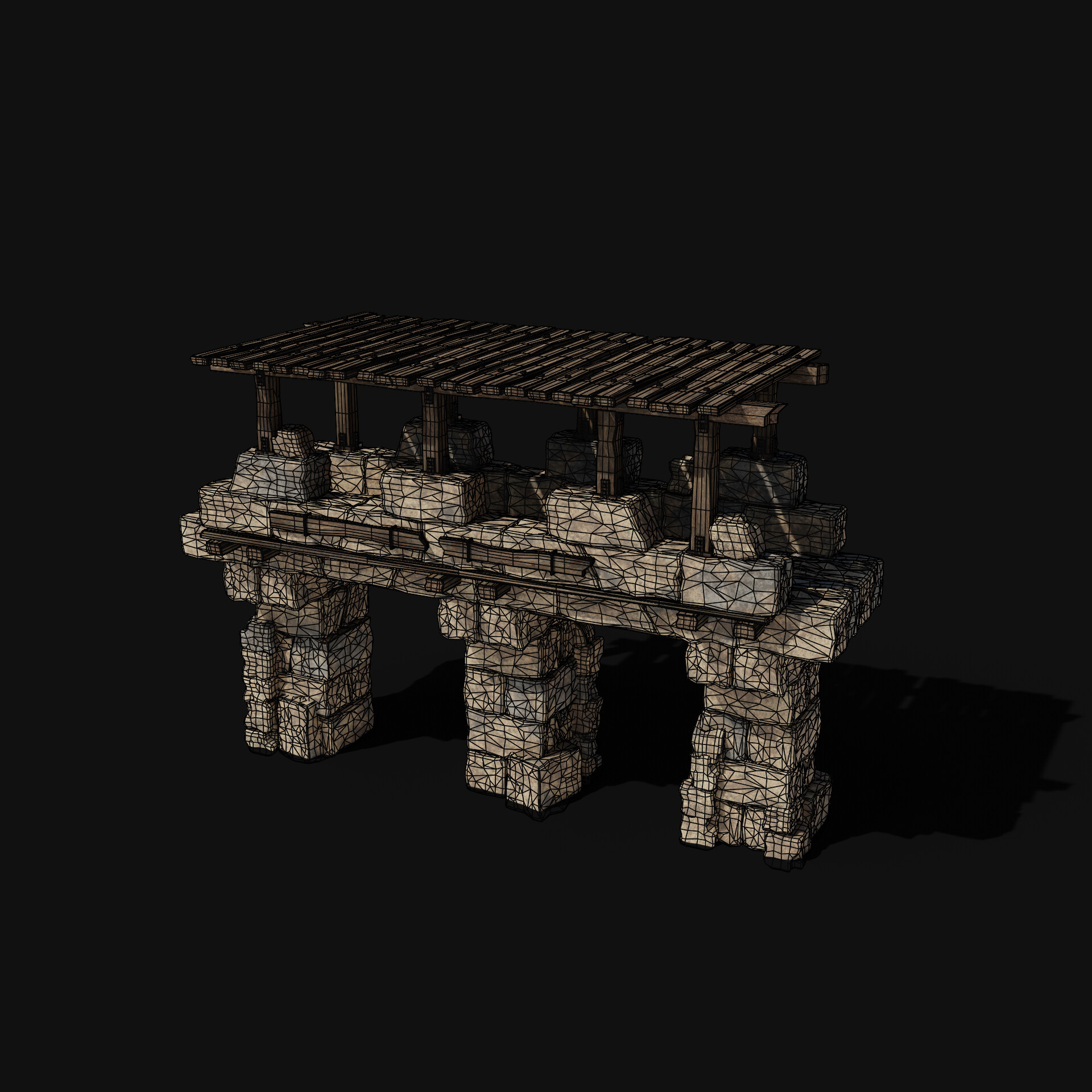 ArtStation - Stone bridge