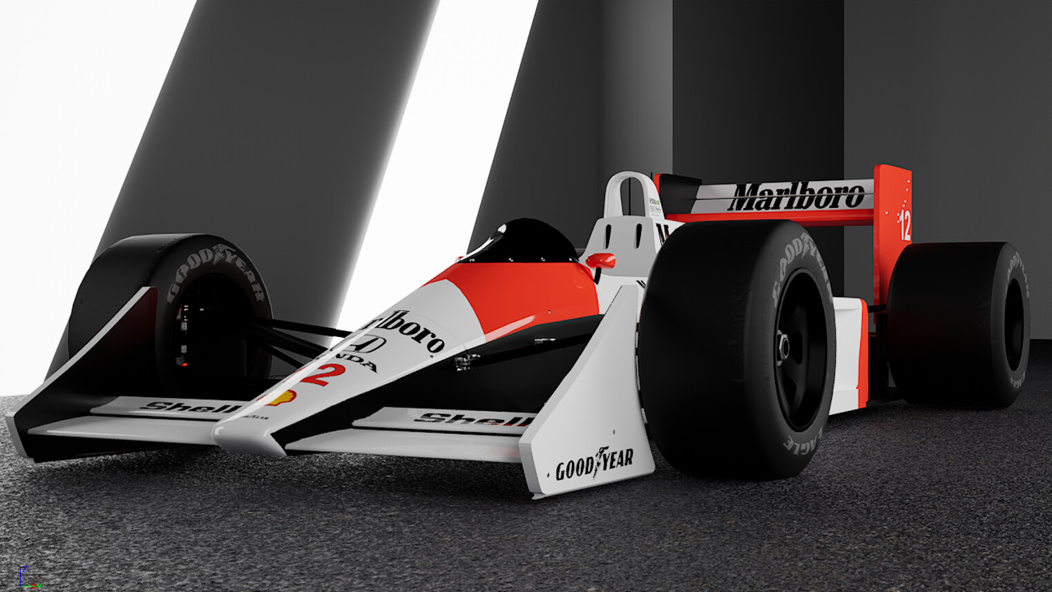 Mclaren MP4/4 Render Studio 1 by Austin Hibbs — ProUser.Me