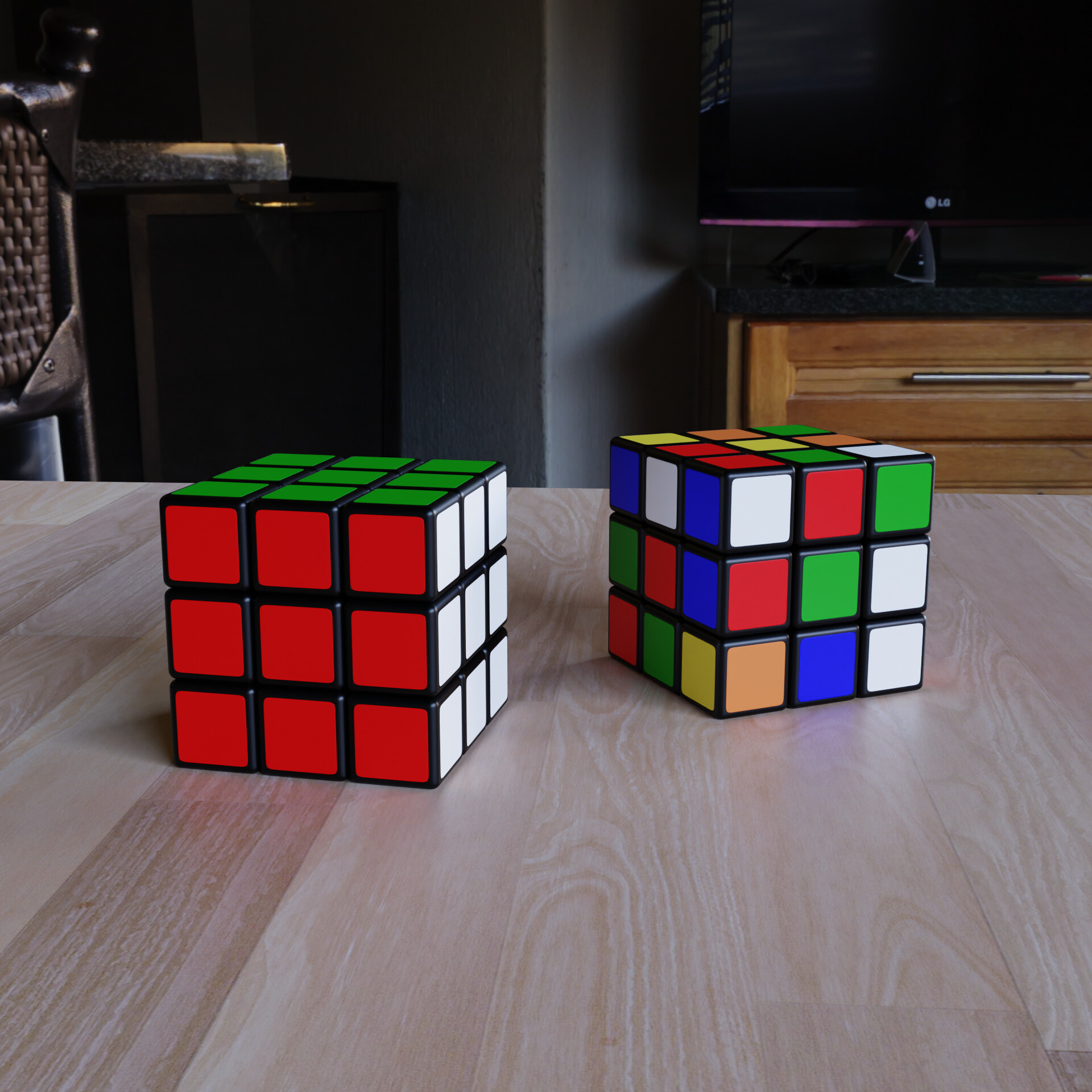 ArtStation - Interactive Default Cubes