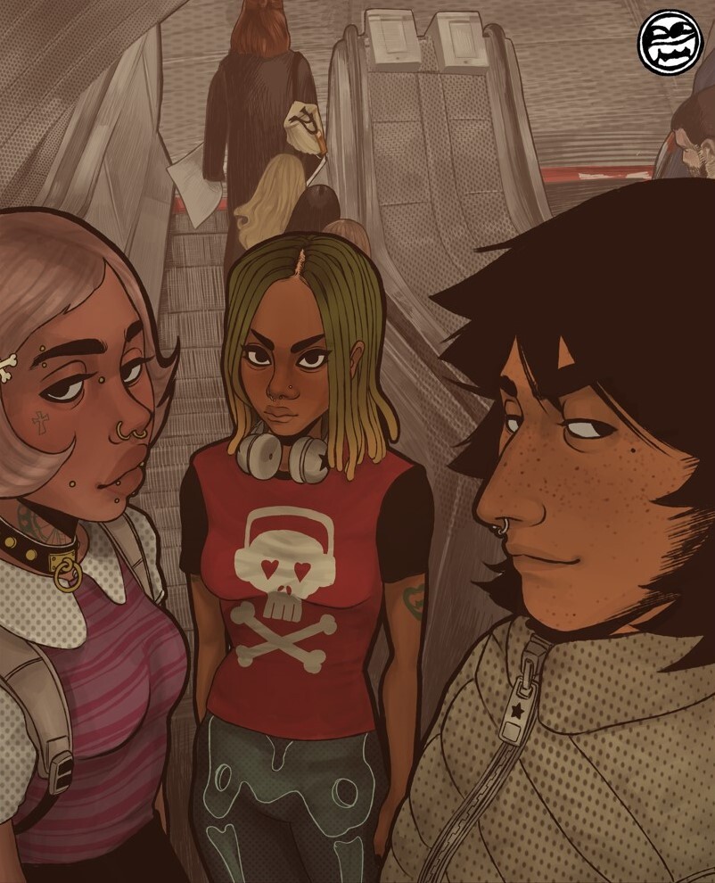 ArtStation - Going Out With Friends