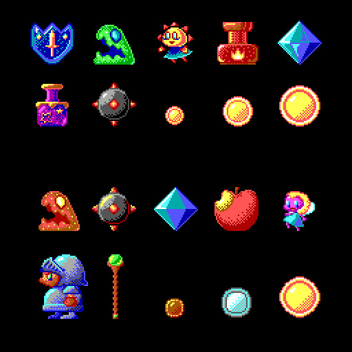 ArtStation - 4-bit Medieval Art Assets