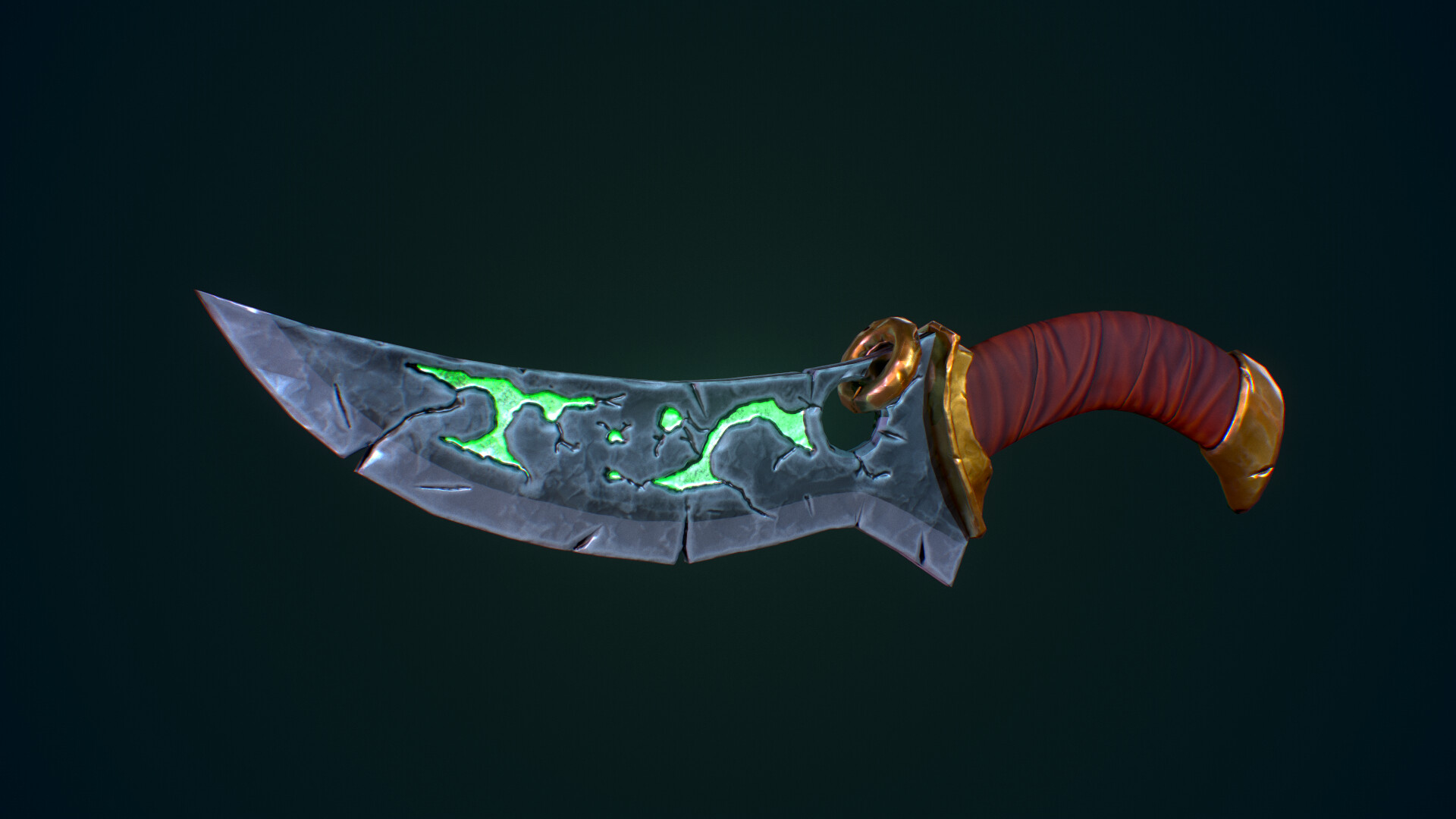 ArtStation - Stylized Dagger
