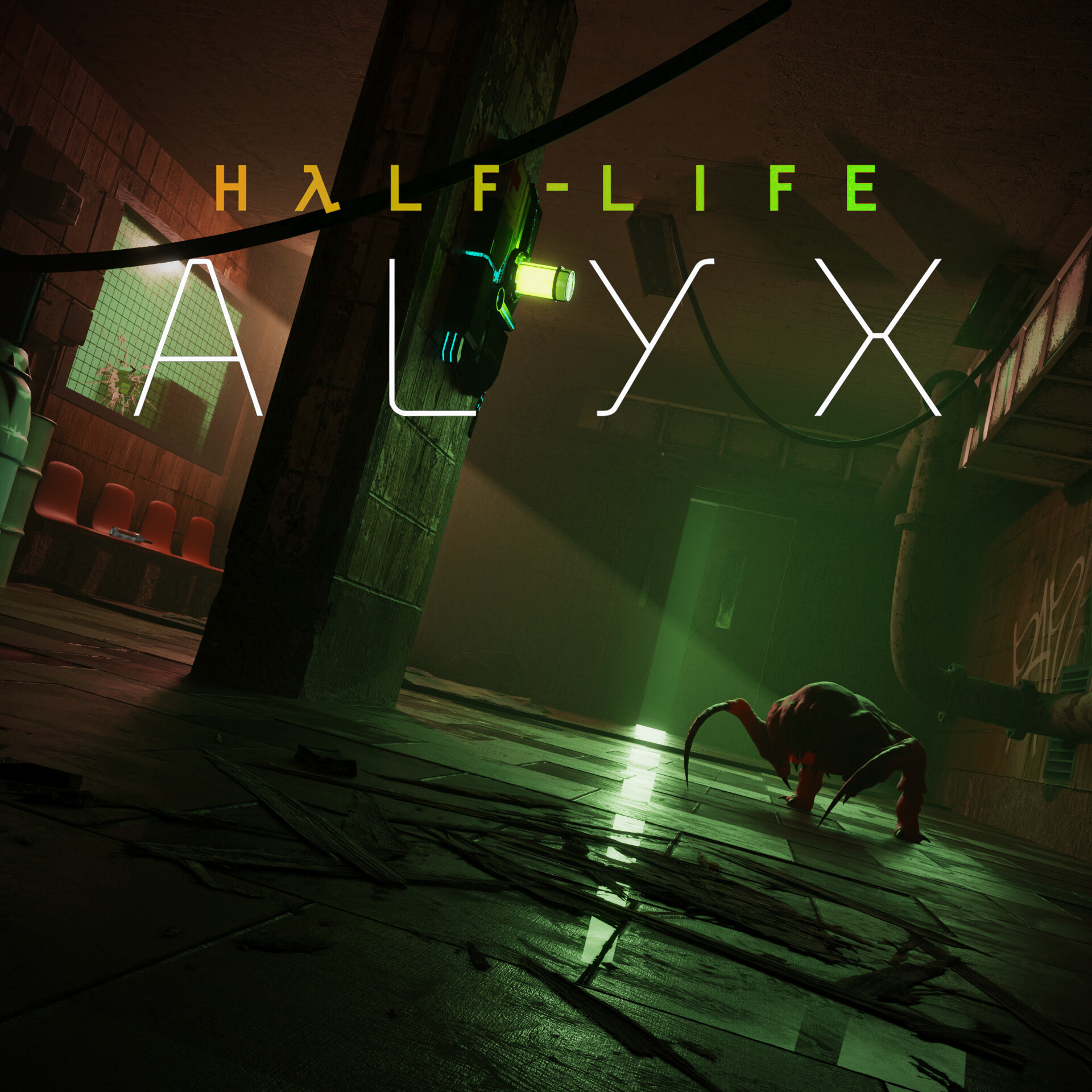 ArtStation - Half-Alyx fan's 3D made poster