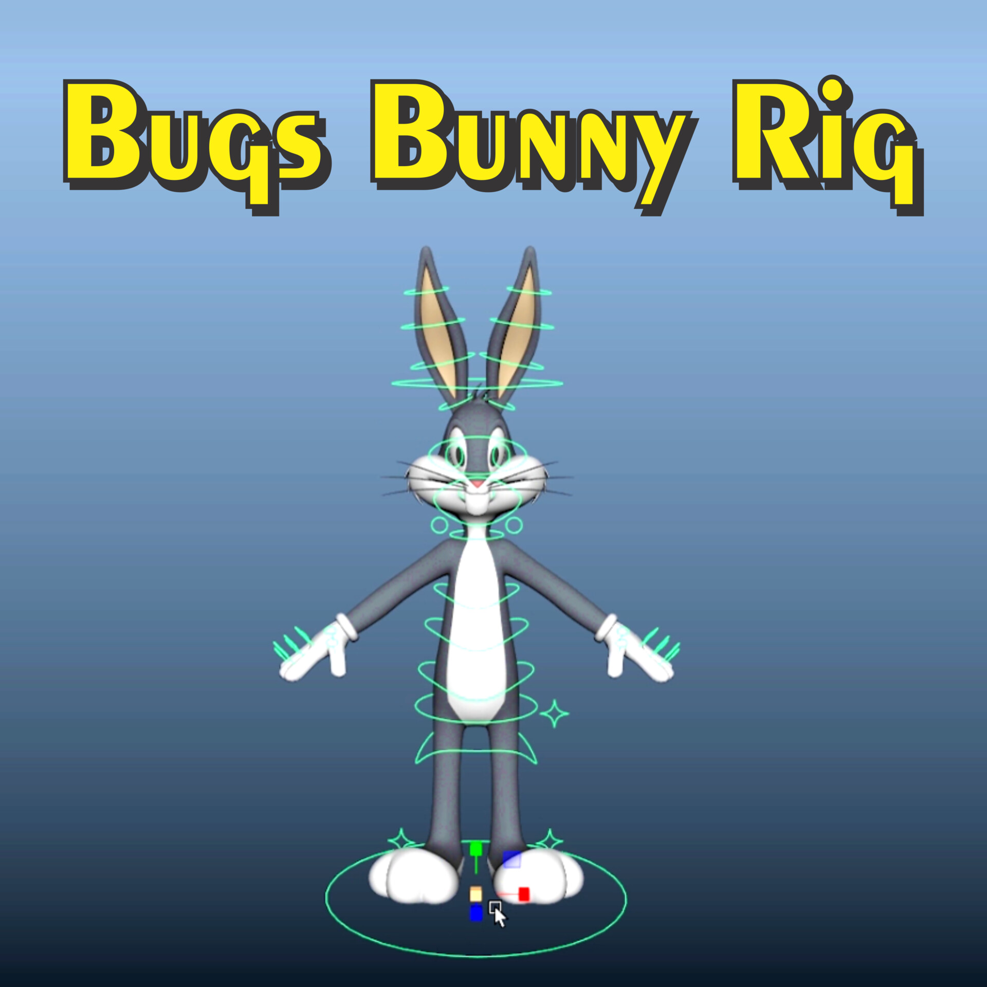 ArtStation - Bugs Bunny Rig
