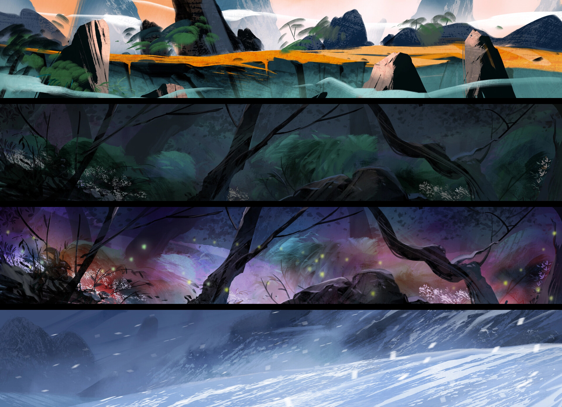 ArtStation - Animation concept background