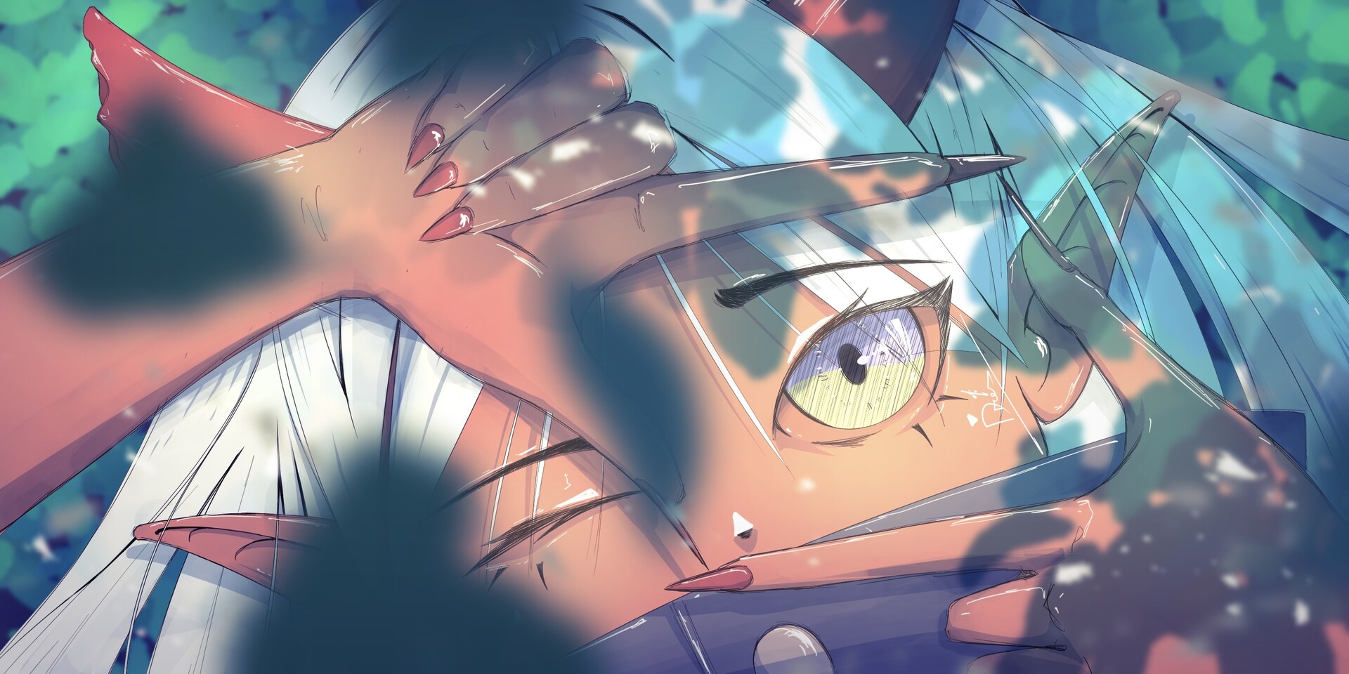 ArtStation - Rika’Em on a Leaf Pile