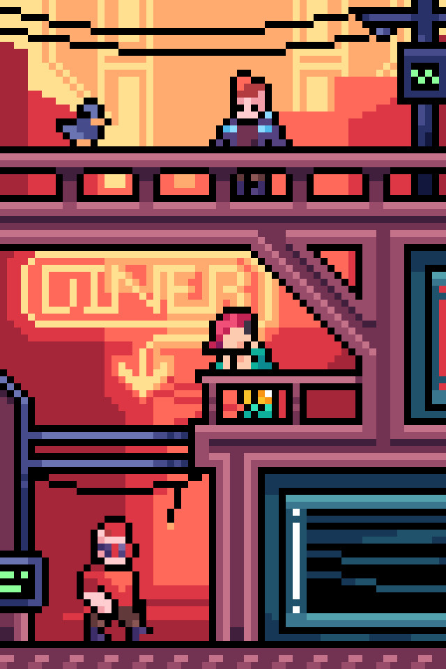 ArtStation - Vertical streets