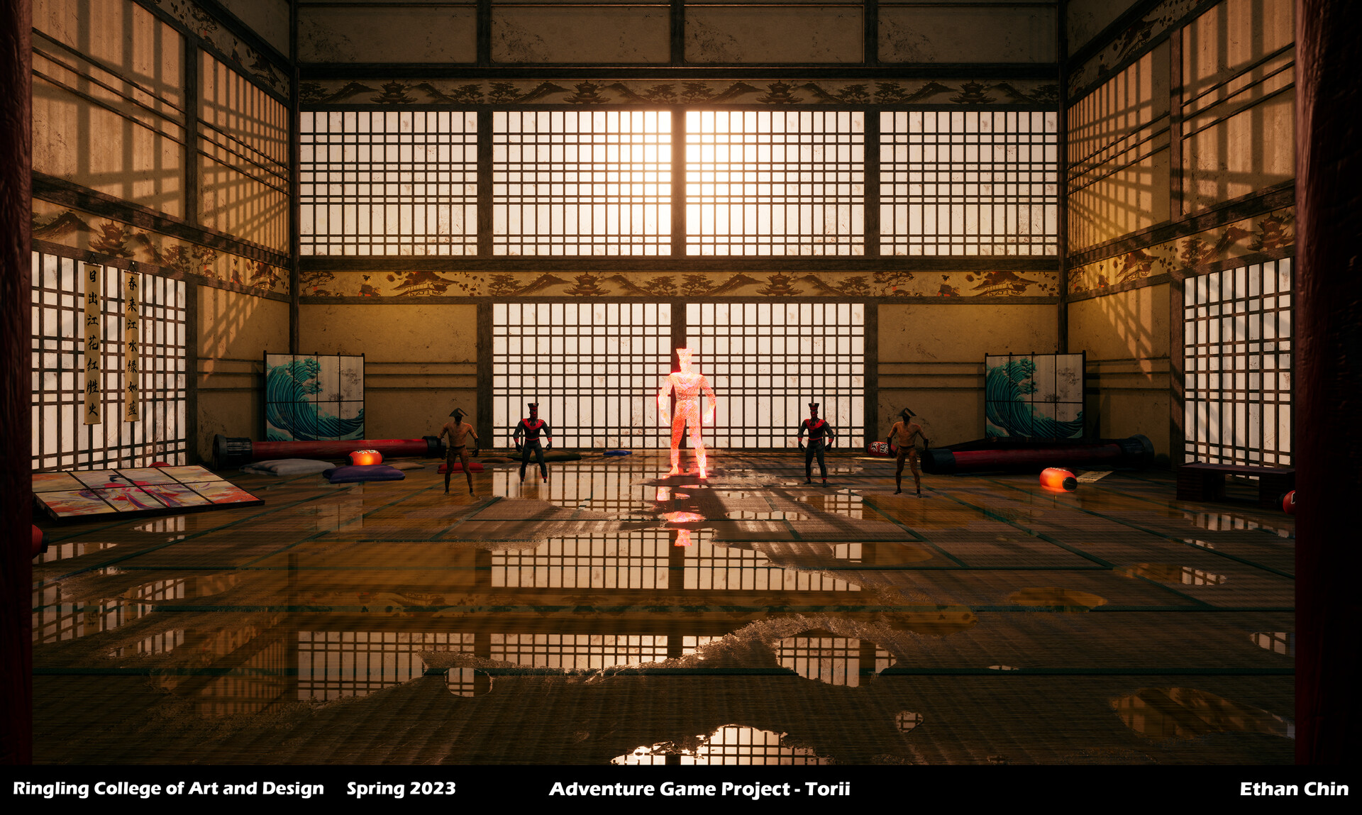 ArtStation - 2023 Adventure Game Project - Torii