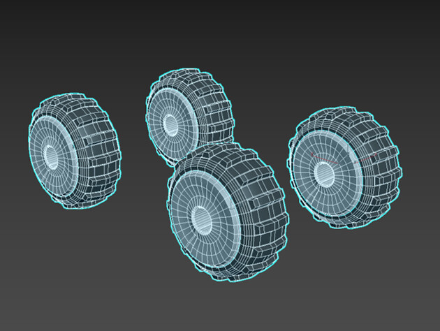 ArtStation - Wheels TEST