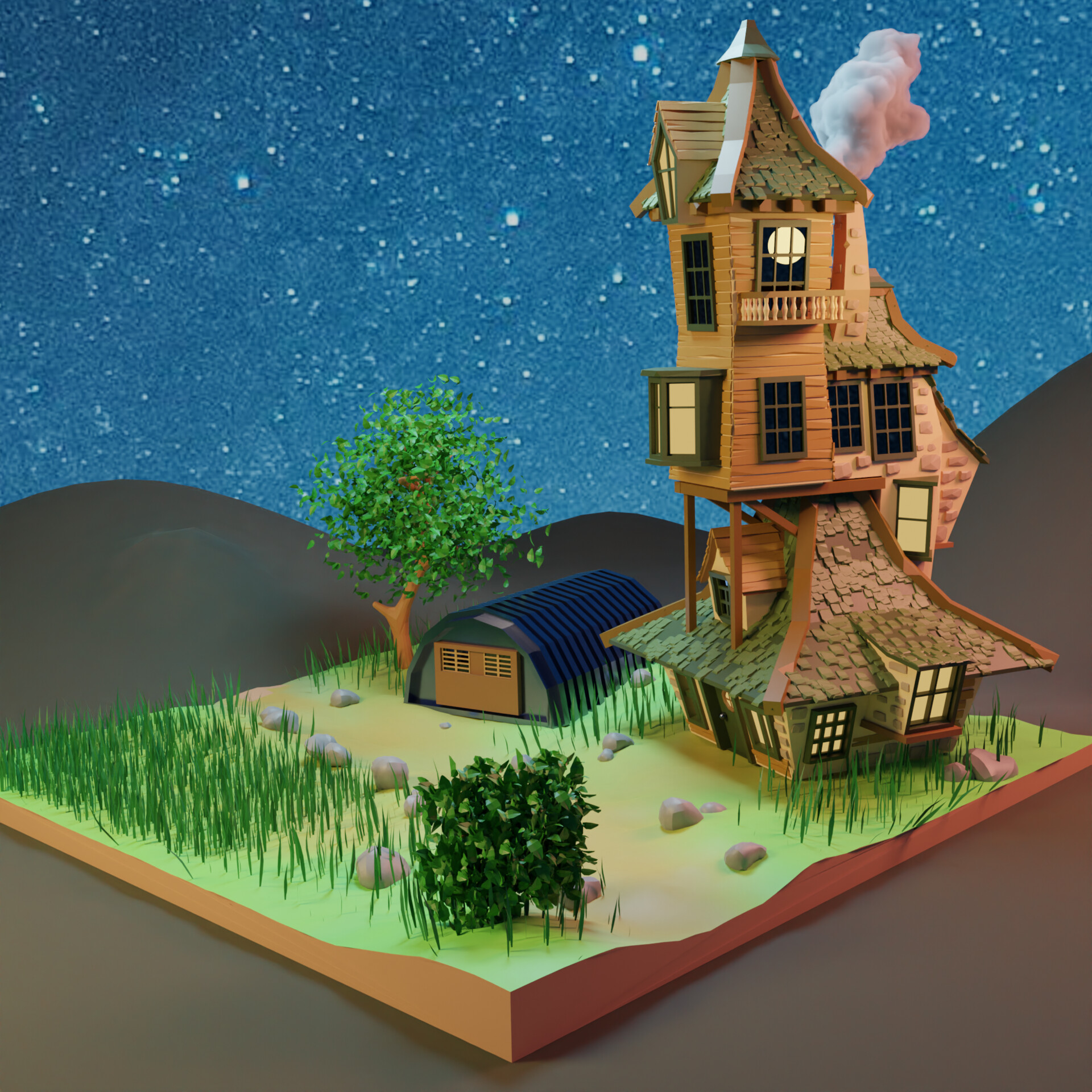 ArtStation - The Burrow