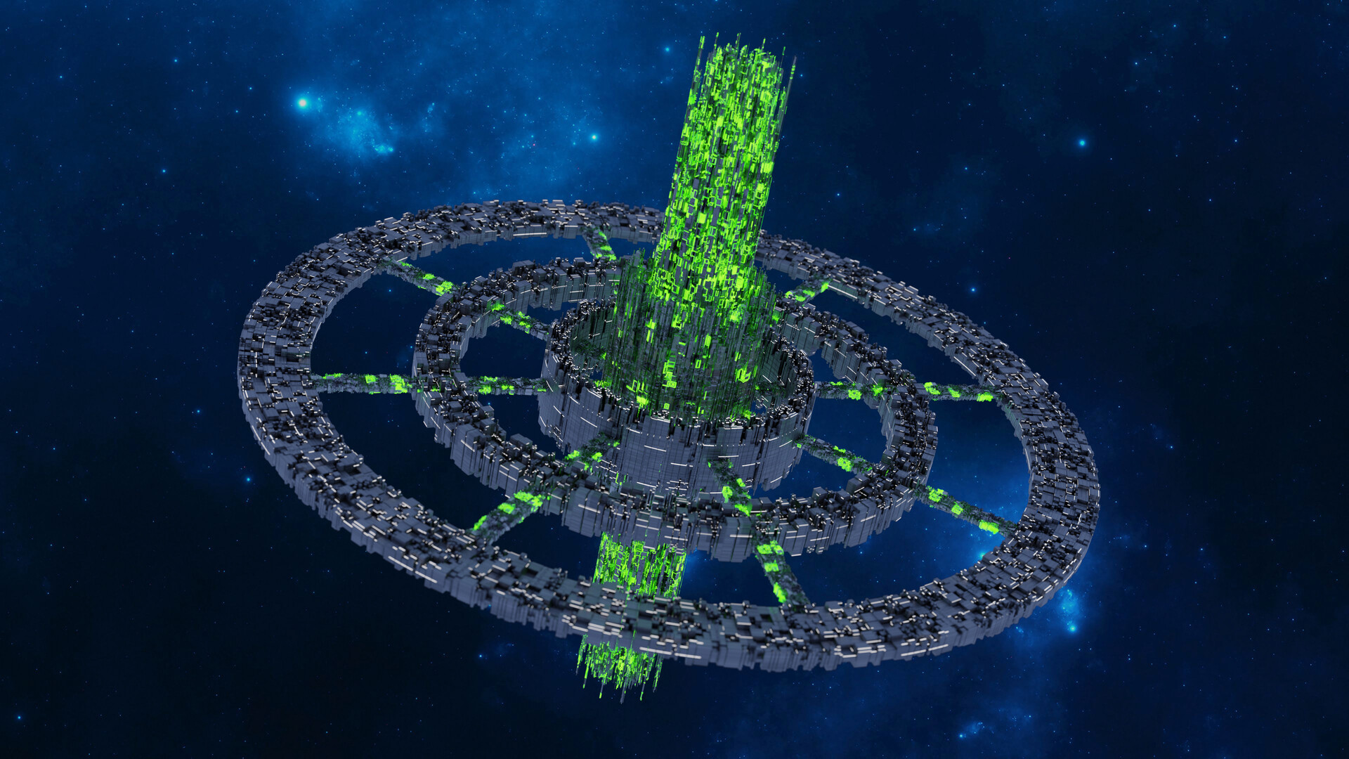 ArtStation - Space alien base