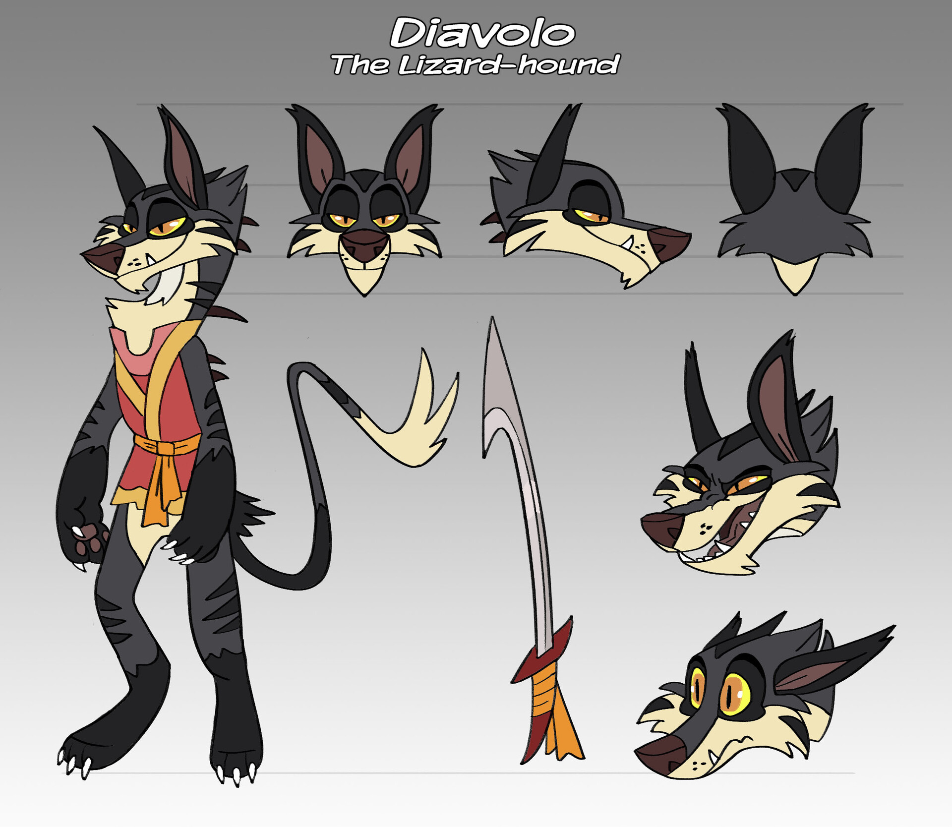 ArtStation - Swords n paws character designs
